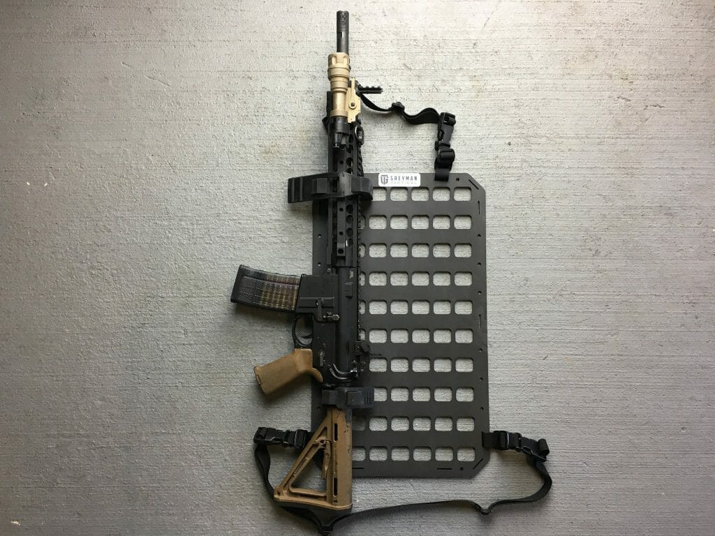 Vehicle Rifle Rack - Rubber Clamps + 12.25 X 21 RMP™ - ODSGear